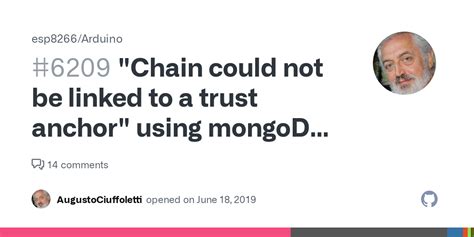Chain Could Not Be Linked To A Trust Anchor Using Mongodb Stitch