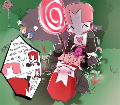 Post 2932255 Blueknight Castlecrashers Crayonpud Orangeknight Pink