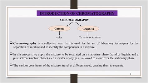 Affinity Chromatography A Chromatographic Technique Pptx