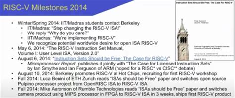 The First Decade Of RISC V A Worldwide Phenomenon Breakfast Bytes Cadence Blogs Cadence