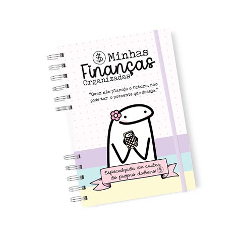 Caderno Controle Financeiro Flork Planner Financeiro Shopee Brasil