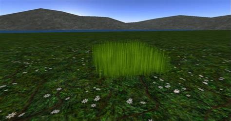 Second Life Marketplace 1 Prim Grass Stripped