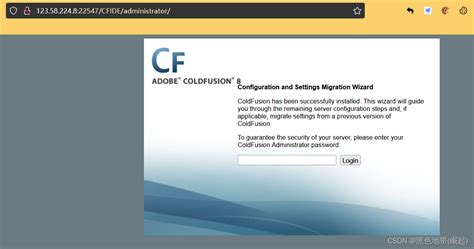 【漏洞复现 Coldfusion 文件读取】vulfocuscoldfusion Cve20102861漏洞复现coldfusion