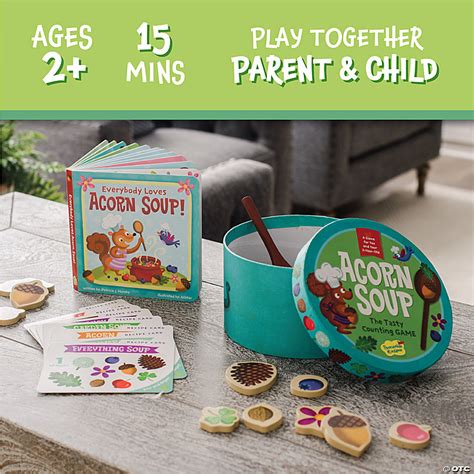 Acorn Soup Game And Board Book Set Mindware