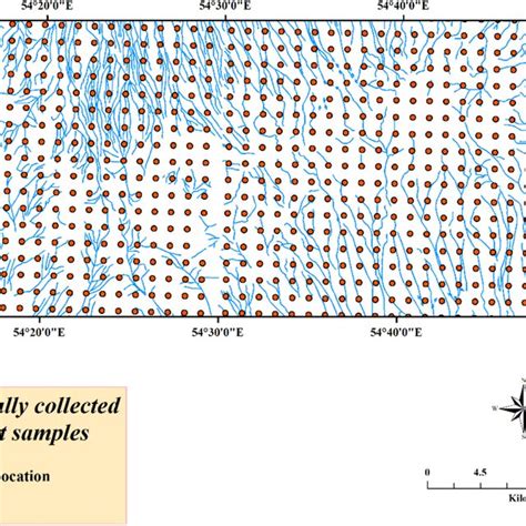 Geochemical Sampling Sites Which Are Systematically Collected From The