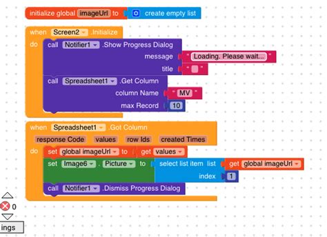 Column In Separate Kodular Screen Discuss Kodular Community