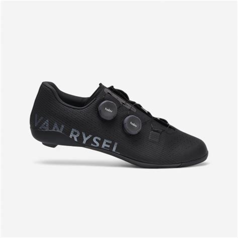 Road Cycling Shoes Van Rysel Rcr R Black Van Rysel Decathlon