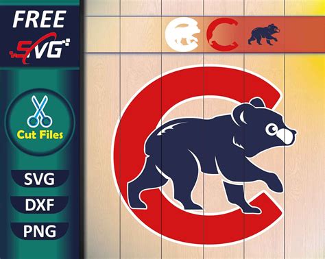 Chicago Cubs Svg Free Freesvgart