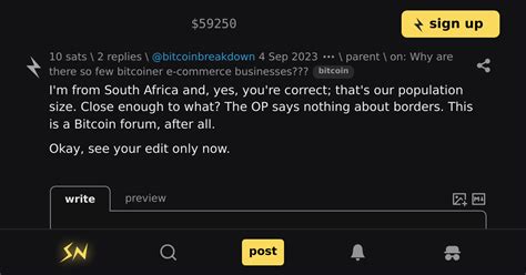 Reply On Why Are There So Few Bitcoiner E Commerce Businesses