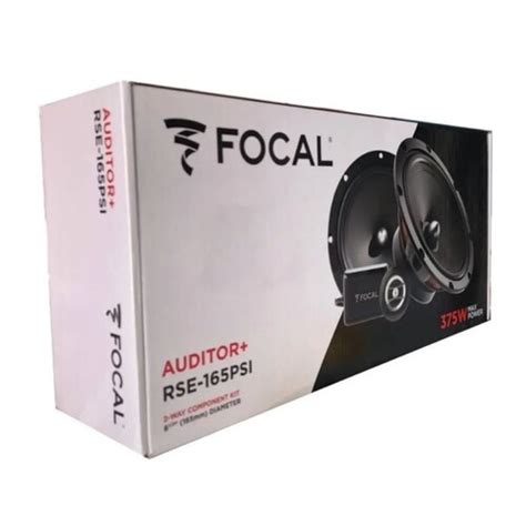Componente Focal Auditor Rse-165 Psi 6.5" 2 vias 75w rms