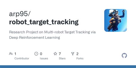 Github Arp Robot Target Tracking Research Project On Multi Robot