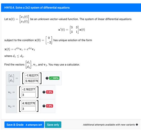solved let x t [x1 t x2 t ] be an unknown vector valued