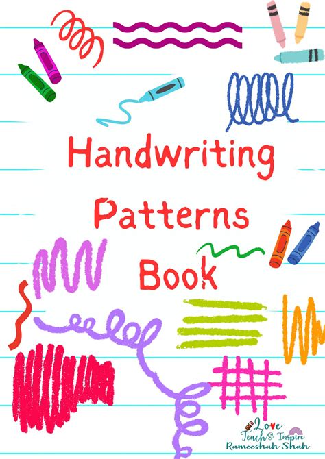Mash Back To School Handwriting Patterns Book Based On Primary