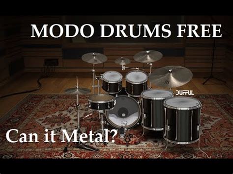 Modo Drums Free Can It Metal YouTube