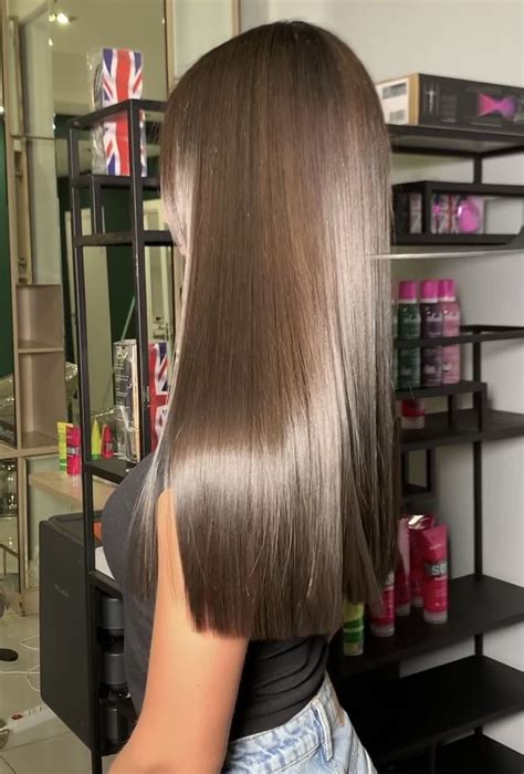 Straight Hair With Curls Straight Hair With Highlights Layered