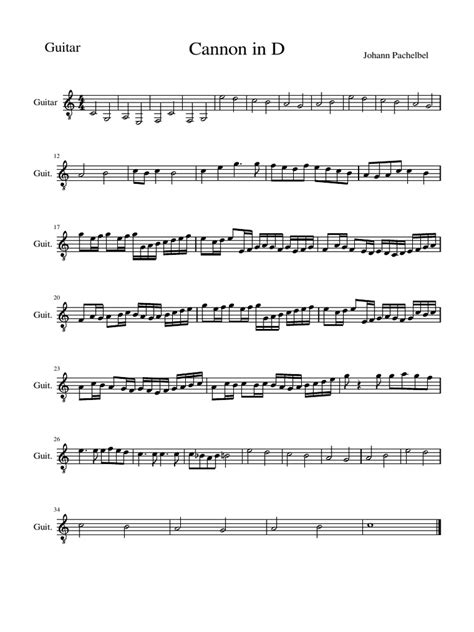 Pachelbelscannoninc Trío Guitar Pdf
