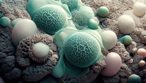 Fractals Dazzling Geometric Shapes Stock Illustration Illustration Of