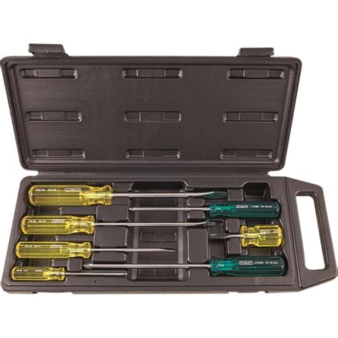 Stanley Screwdriver Set Acetate 7 Piece Supercheap Auto