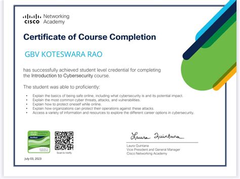Koteswara Rao On Linkedin Cisco Cybersecurity