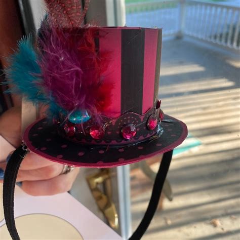 Diy Mini Top Hat Templates And Patterns Easy No Sew Step By Step