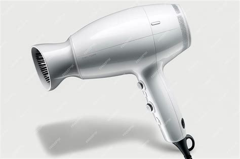 Premium Ai Image An Ultra Realistic Hair Dryer White Background