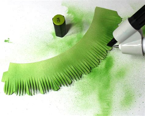 Tutorial Scallop Cupcake Wrapper With Grass Crafters Companion Us