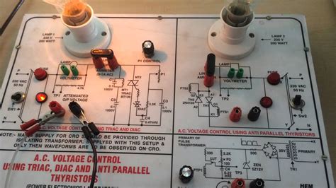 Ac Voltage Controller Using Triac And Diac