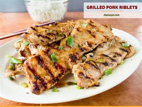 Flavorful And Weeknight Fast Grilled Asian Pork Riblets
