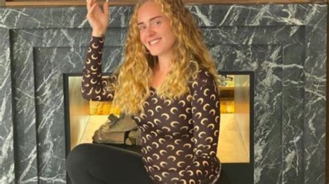 Adele Is Almost Unrecognisable In New Instagram Picture The Courier Mail