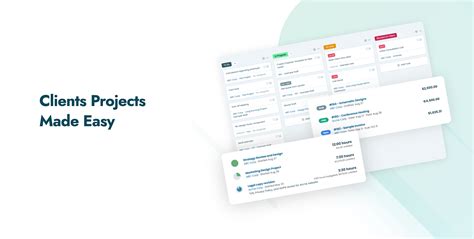 New Feature Project Board Clientary