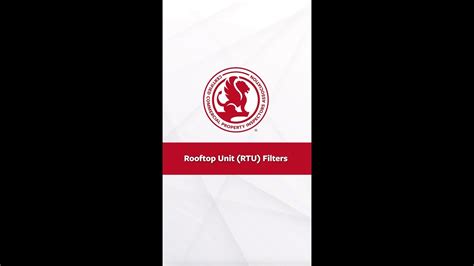 Rooftop Unit Rtu Filters Commercial Inspections Ccpia