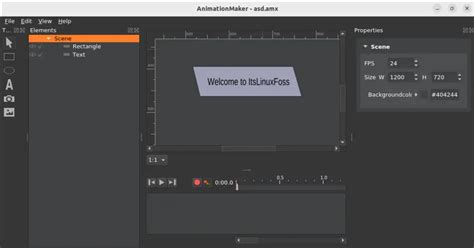 Create Animated Presentations With AnimationMaker On Ubuntu Its Linux FOSS