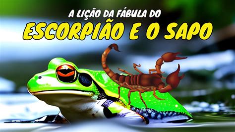 O Escorpião e o Sapo Uma Lição para sua Vida YouTube