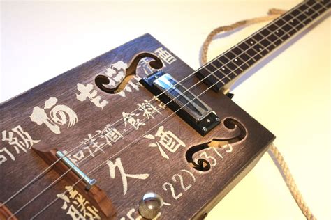 Chickenbone John Handmade Cigar Box Guitars 3 String