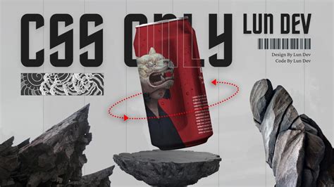 Crazy 3D Rotation Effect Using CSS Only YouTube