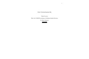 PRAC 6645 Week 11 Assignment Practicum Experience Plan Journal Course Resources