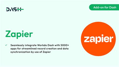 Zapier Dash Saas Add On