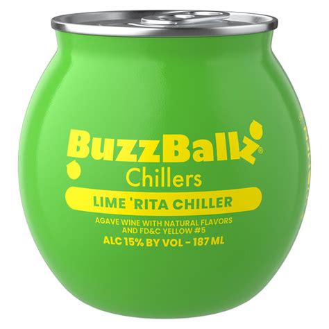 Buzzballz Lime Rita Chiller 187 Ml Delivery Or Pickup Near Me