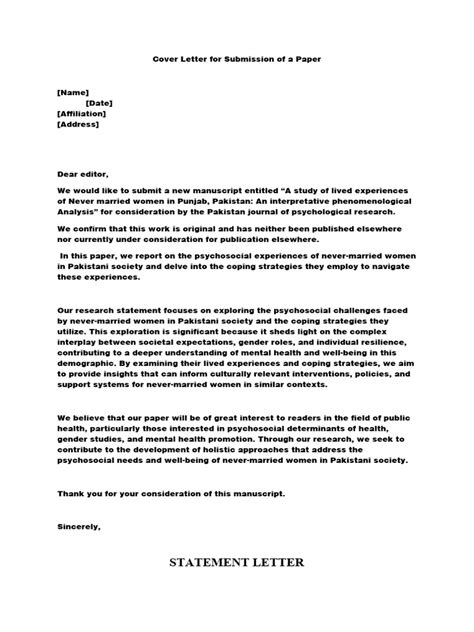 New Statement Pdf Psychosocial Mental Health