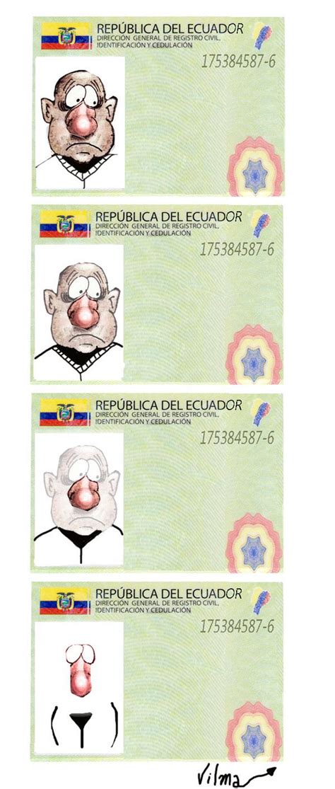 Sex And Gender In The Identity Card Cartoon Movement