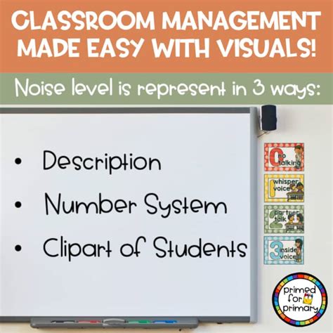 Editable Boho Noise Level Posters Volume Voice Level Signs And Chart 0 1 2 3