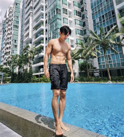 Desmond Tan Shares Shirtless Poolside Pics As A Reason To Watch [his Drama] Strike Gold 8days