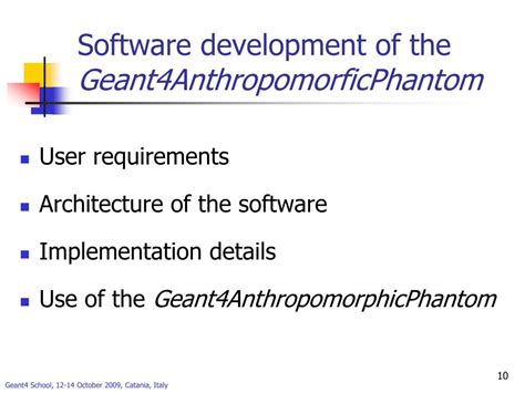 Ppt Gean4 Human Phantom Advanced Example A Geant4 Anthropomorphic Model Powerpoint
