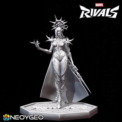 👸 Hela Queen In Black Marvel Rivals・ Stl File For 3d Printing・cults