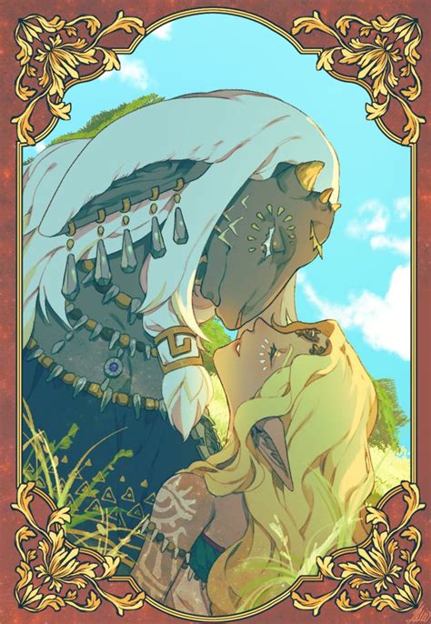 Sonia And Rauru The Legend Of Zelda And 1 More Drawn By Puhegg