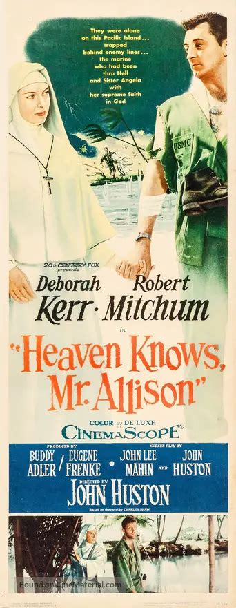 Heaven Knows Mr Allison 1957 Movie Poster
