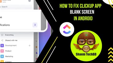 How To Fix ClickUp App Blank Screen In Android After New Updates YouTube