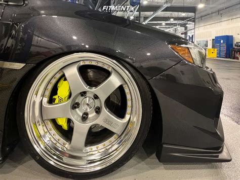 Subaru WRX STI Base With X SSR Professor Sp And Yokohama X On Air Suspension