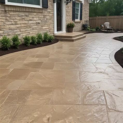 Beautiful Stamped Concrete Transformations In Nashville Stamped Concrete Nashville