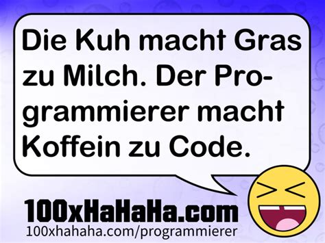Programmierer Witz Der Programmierer Macht Koffein Zu Code